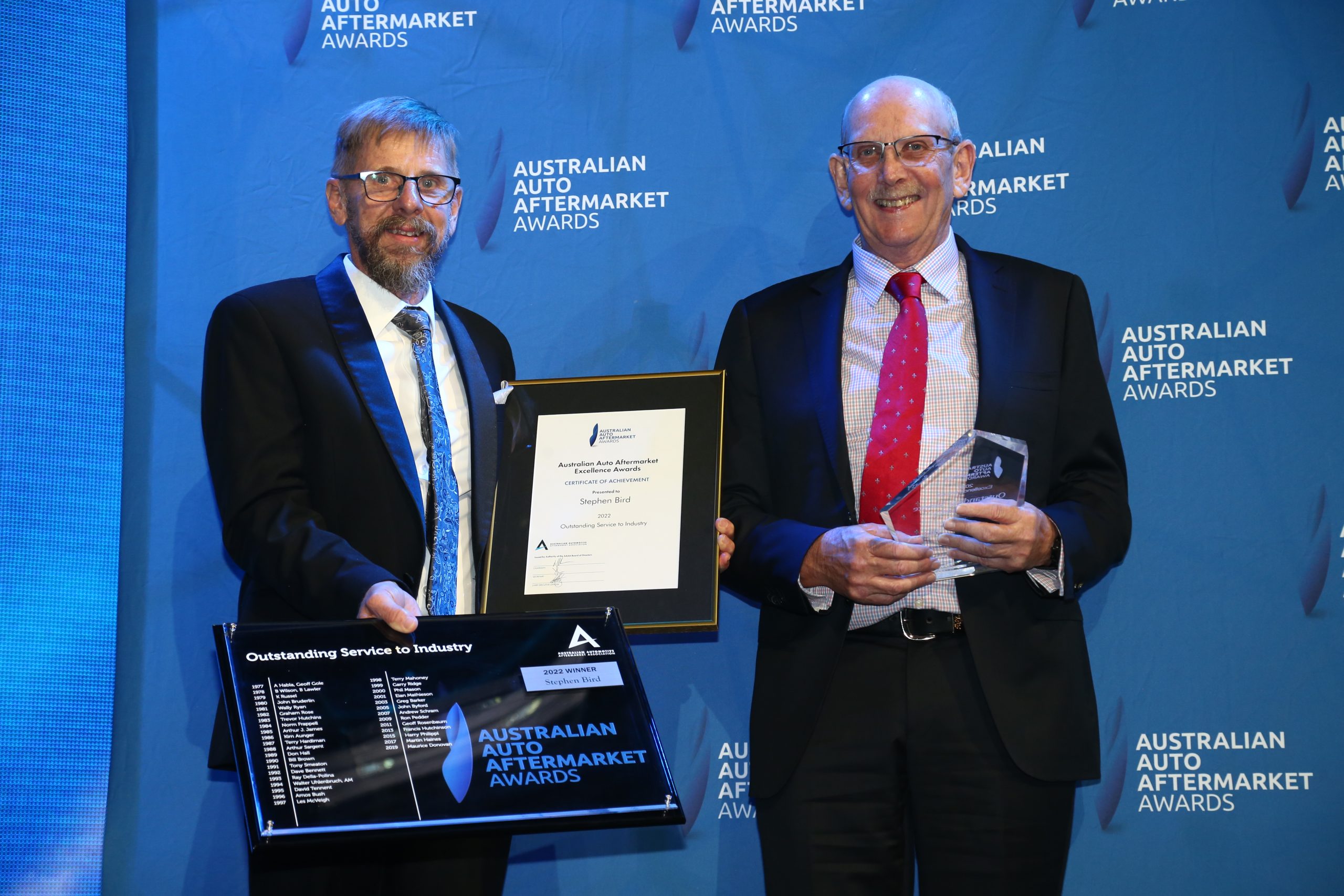 Past Winners - Australian Auto Aftermarket Awards